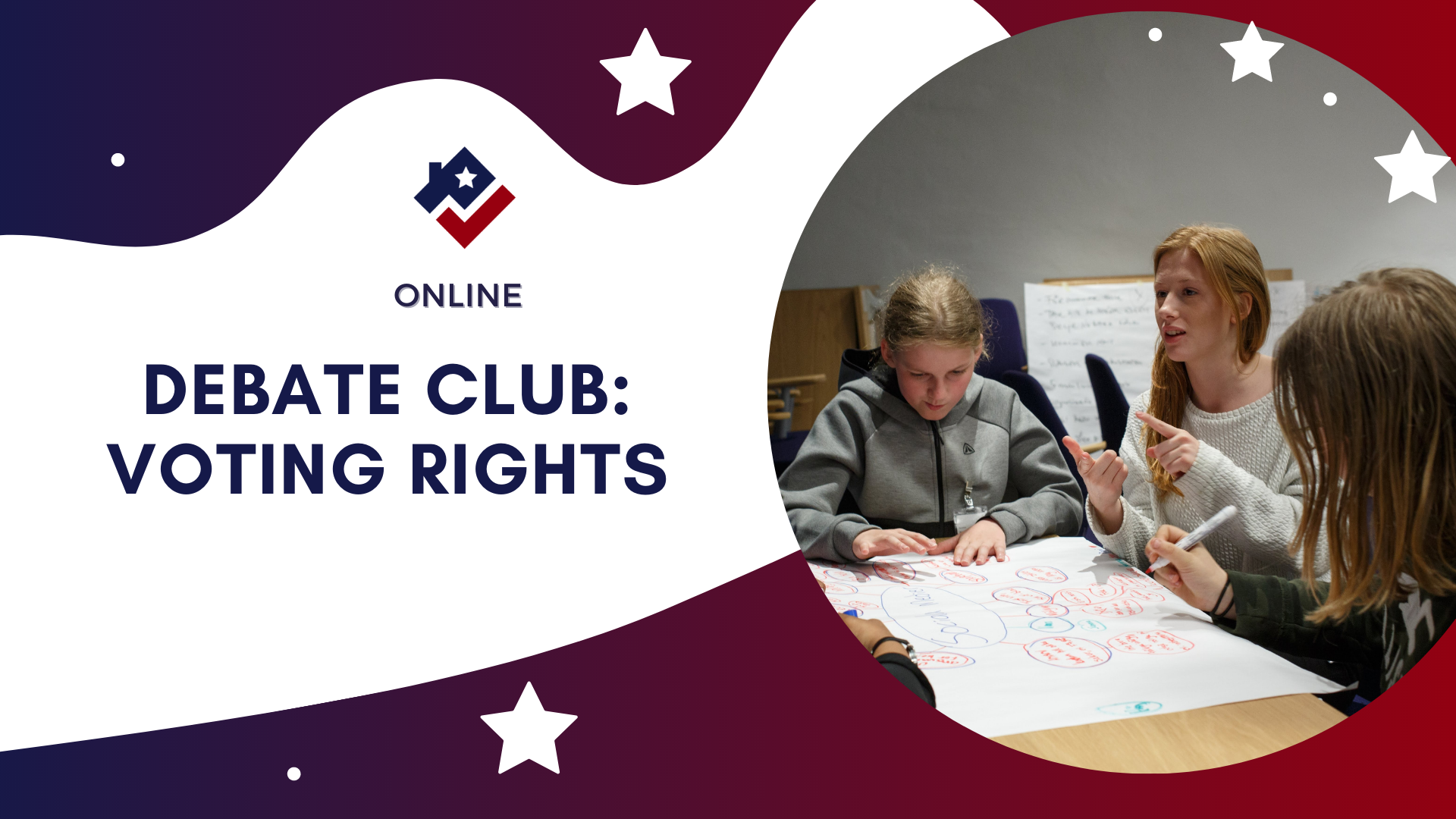 Debate Club: Voting Rights, te invită să participi America House