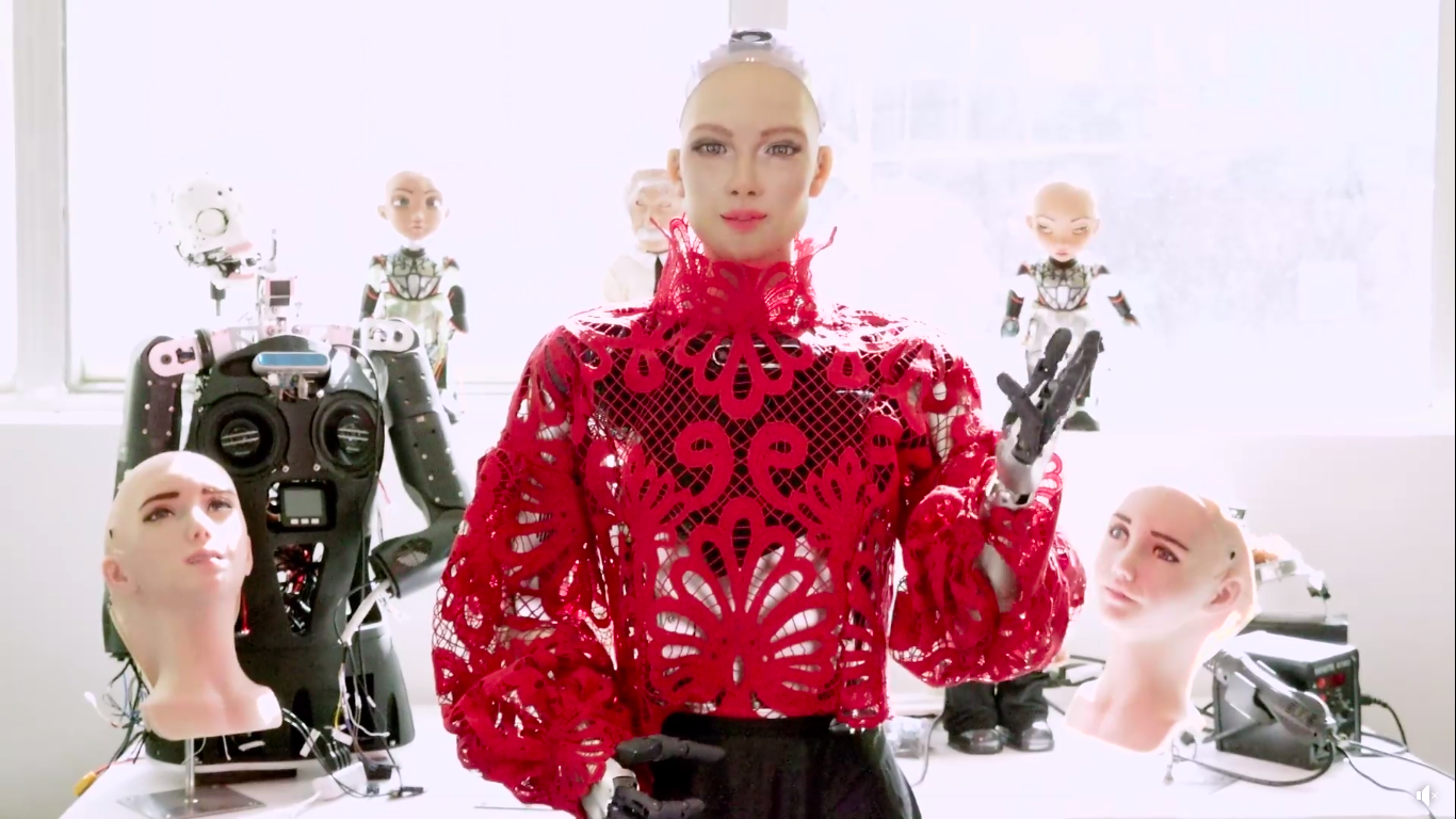 Robotul humanoid Sophia transmite un mesaj pro-inovare Moldovei